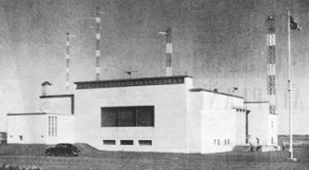 Transmitter building located at the new CBC International short-wave ...